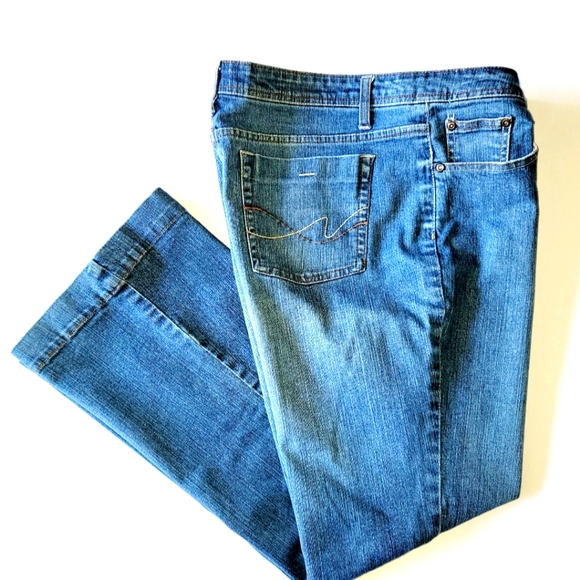 Faded Glory | Jeans | Faded Glory Azure Stretch Flare Medium Wash Women ...